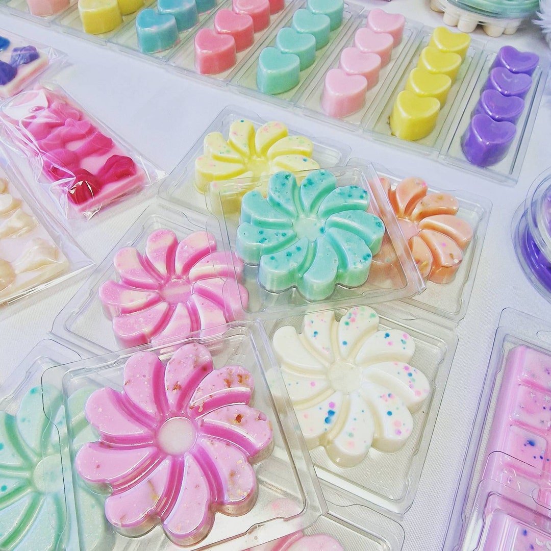 Soy Wax Flower Discs - Etsy UK