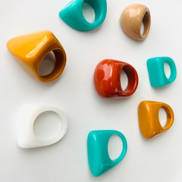 Eccentric Rings - Etsy