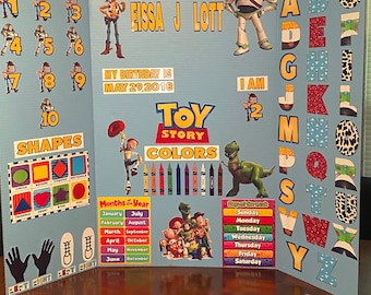 Toy Story Learning Board - Etsy