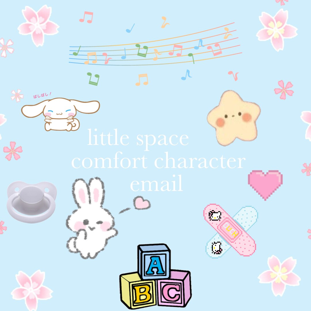 Little Space Comfort Character Email - Etsy