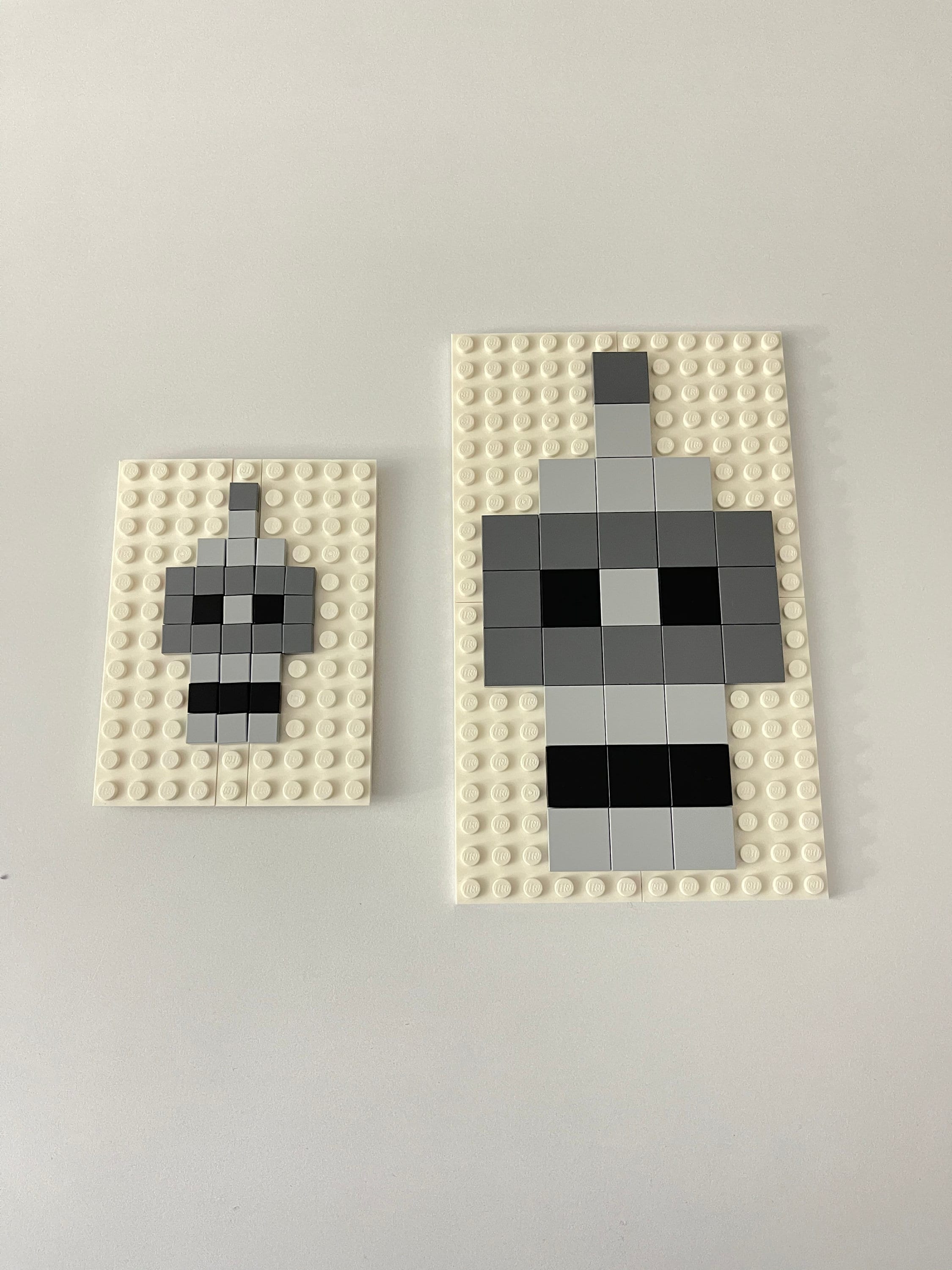 Futurama Bender Tile Graffiti Art Made W/legos - Etsy