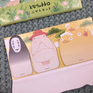 Studio Ghibli Sticky Notes: Spirited Away & Totoro Memo Pads - Etsy UK