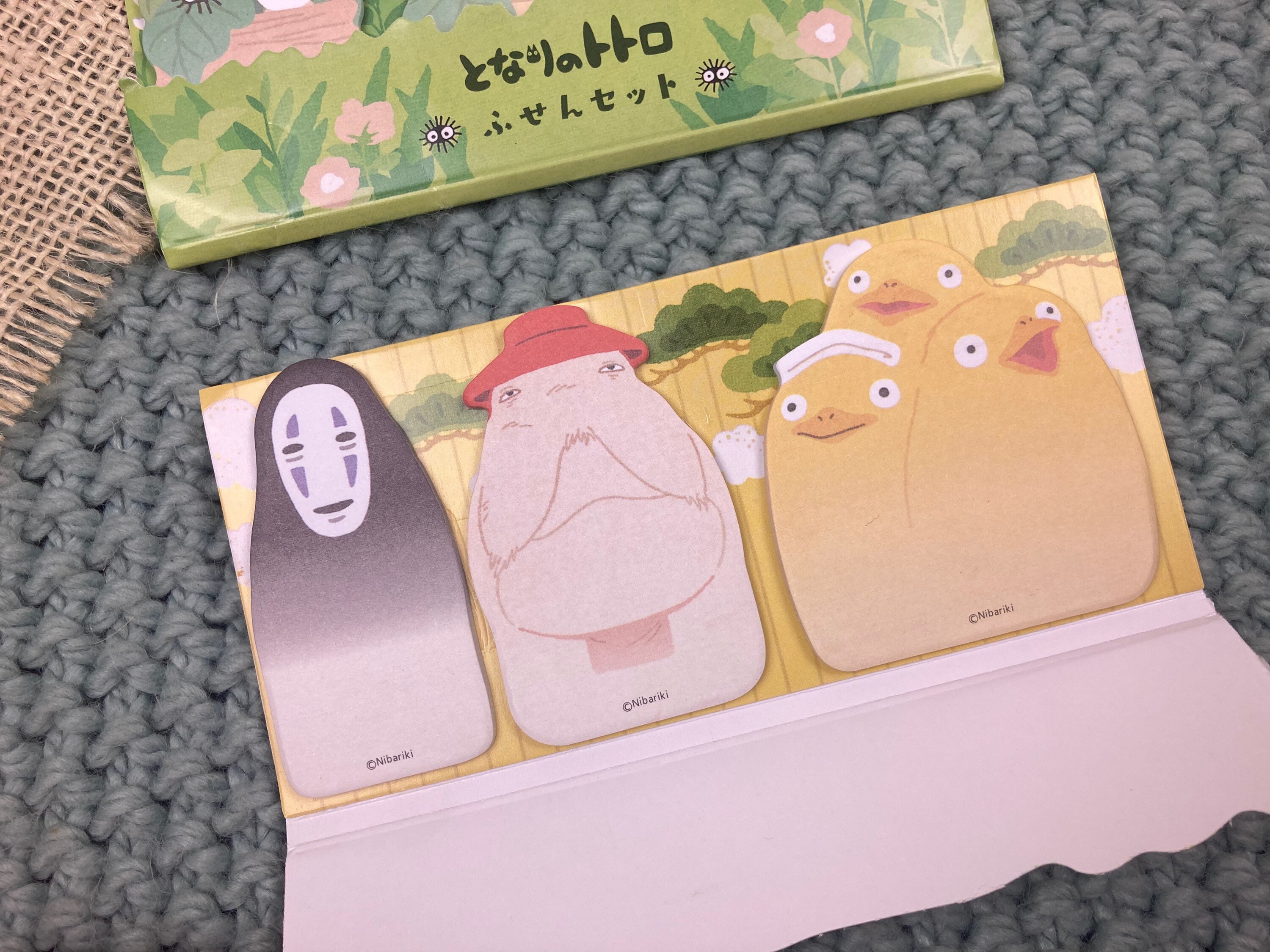 Studio Ghibli Sticky Notes: Spirited Away & Totoro Memo Pads - Etsy UK