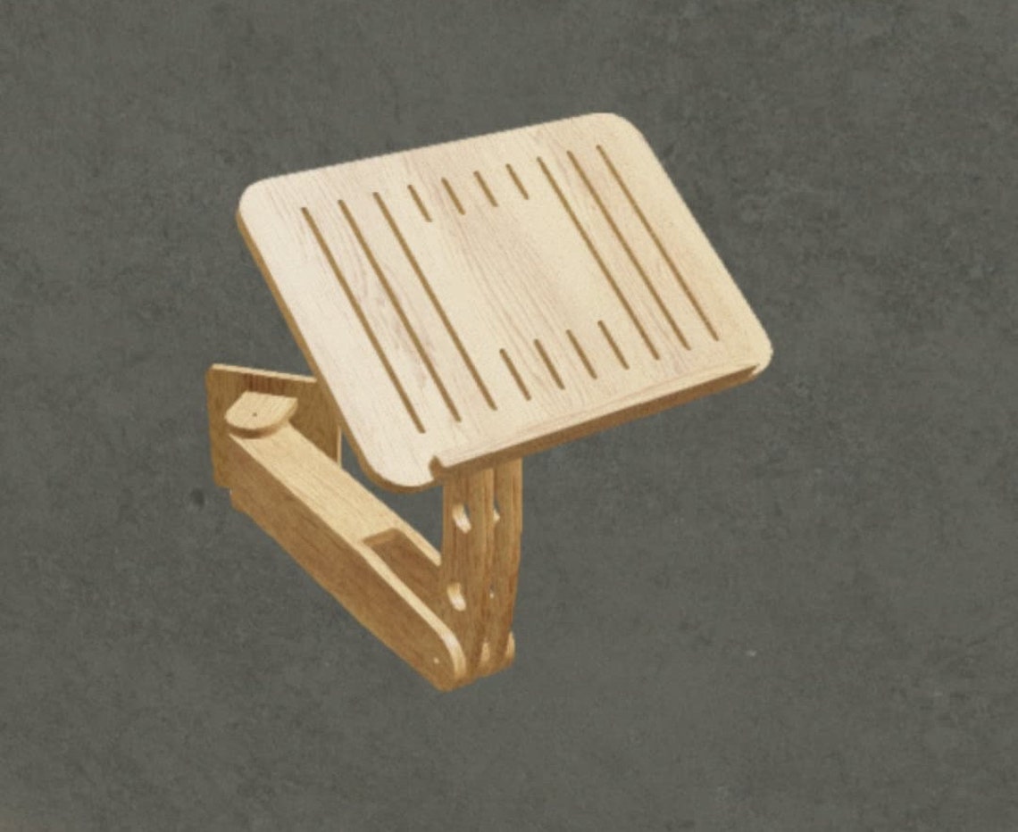 Laptop Wall Mount Digital Cut File for Cnc Machine, Articulate Arm ...