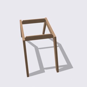Mid Century Modern Coffee Table Leg Template Inkluding Blueprints in ...