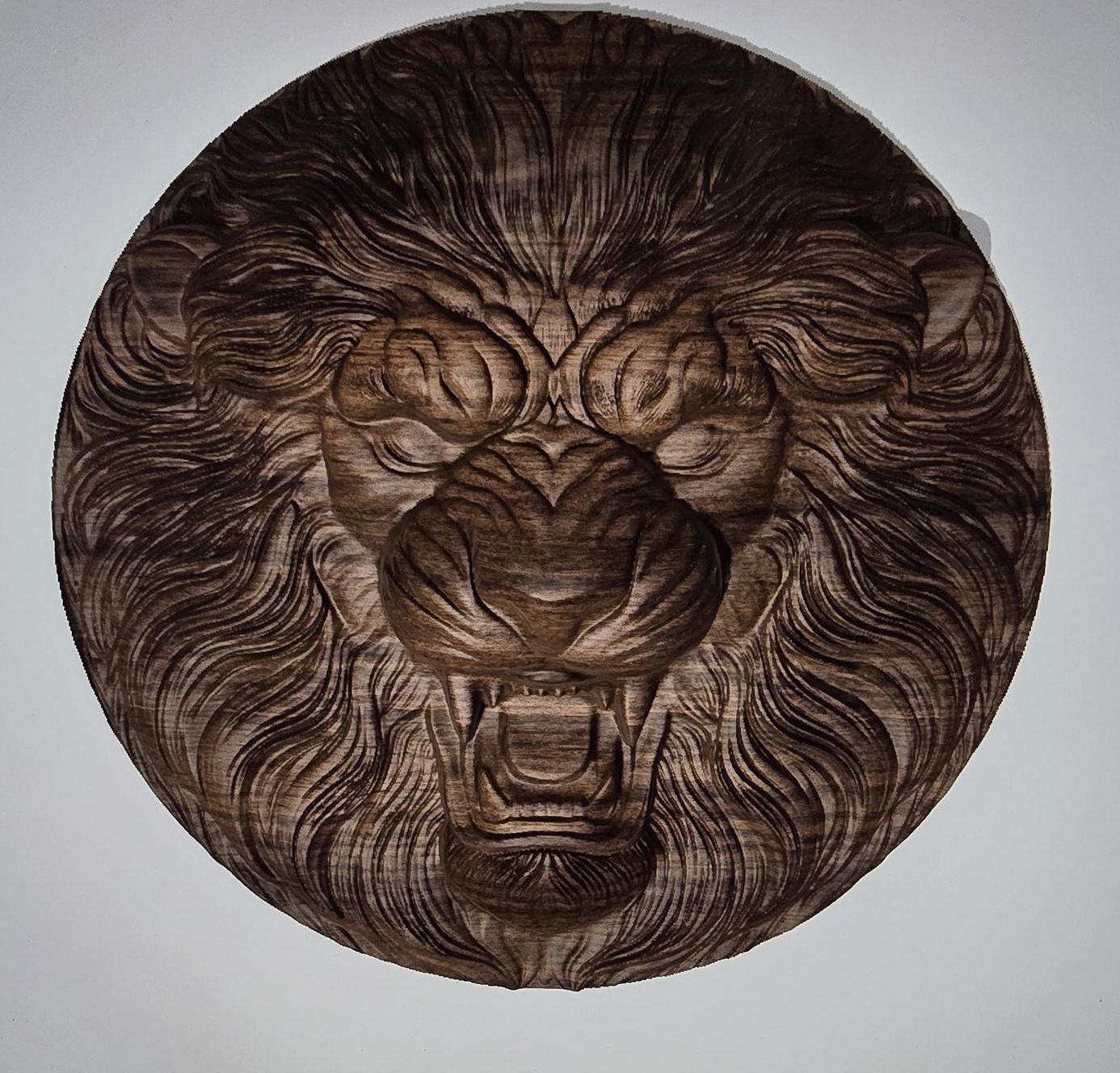 Lion Head Digital File and Laser Engraving , Digital Download, PNG ...