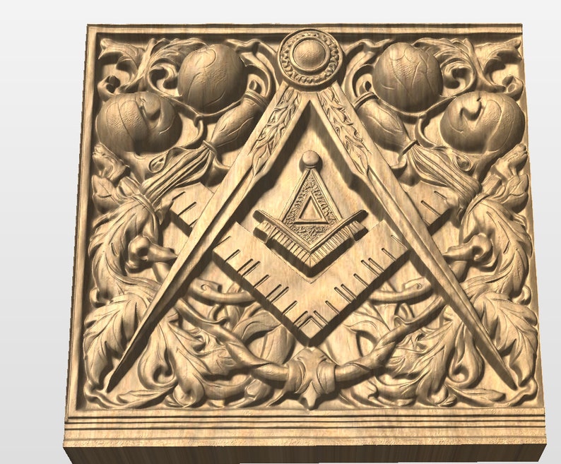 All-seeing Eye Masonic Design – 3D CNC STL File (digital Download) - Etsy