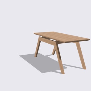 Mid Century Modern Coffee Table Leg Template Inkluding Blueprints in ...