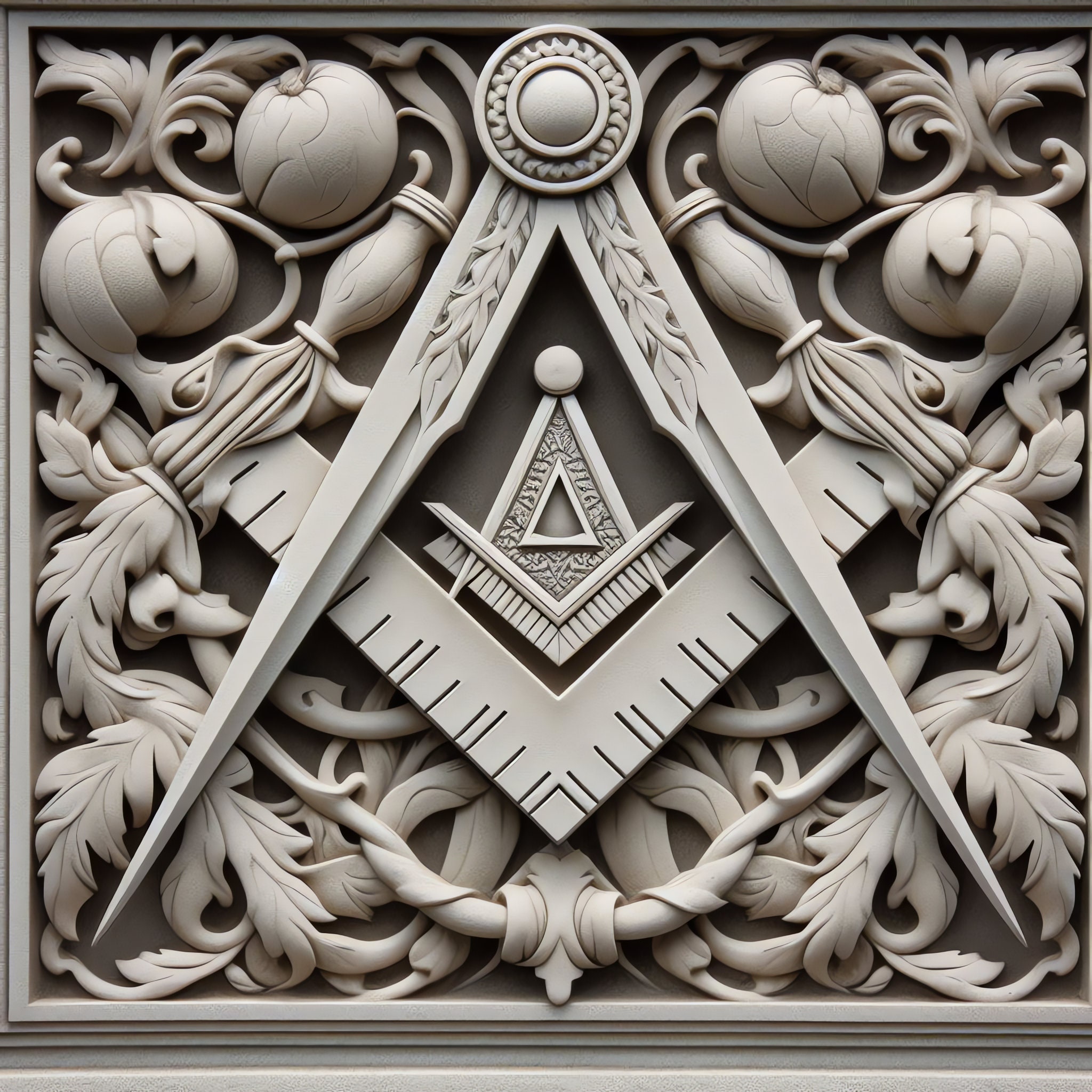 All-seeing Eye Masonic Design – 3D CNC STL File (digital Download) - Etsy