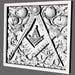 Masonic CNC STL File Digital Download Freemason Masonic Art 3d ...