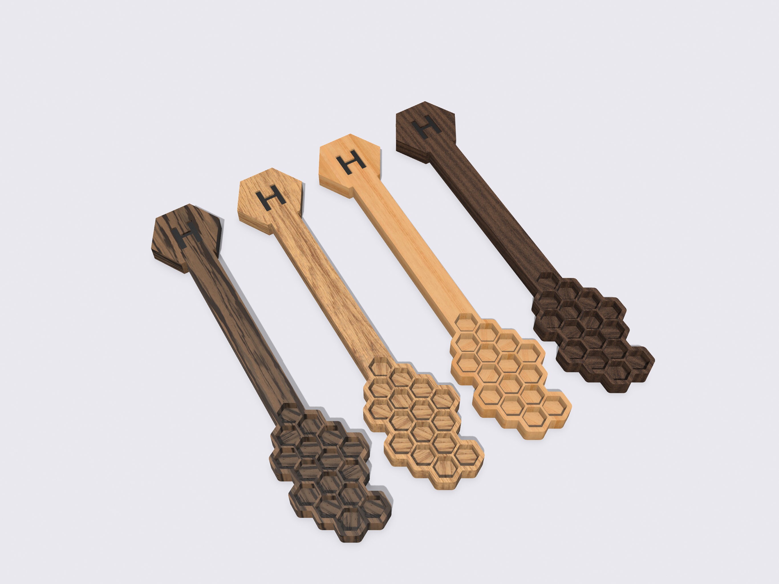 Honey Dipper Digital File Cnc Cut File ,DXF,EPSPDF ,vectric Aspire and ...