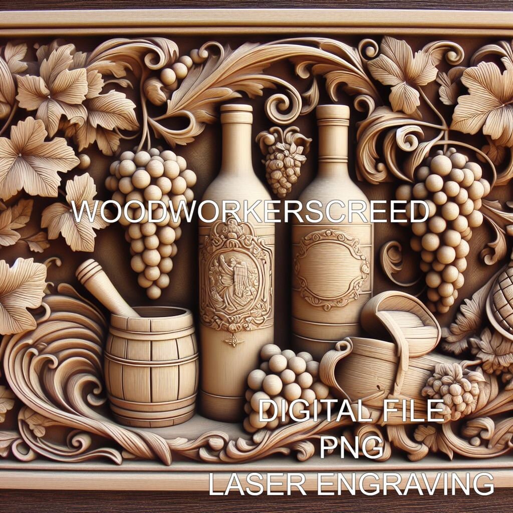 Laser Engraving Burn PNG 3D Illusion Laser Ready Engraving File Digital ...