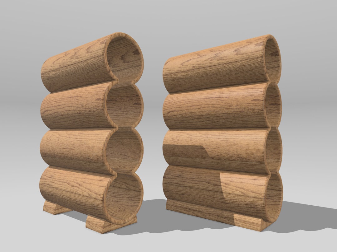 Wooden Wine Rack Digital Files , CNC Files Included , Aspire, V-carve ...