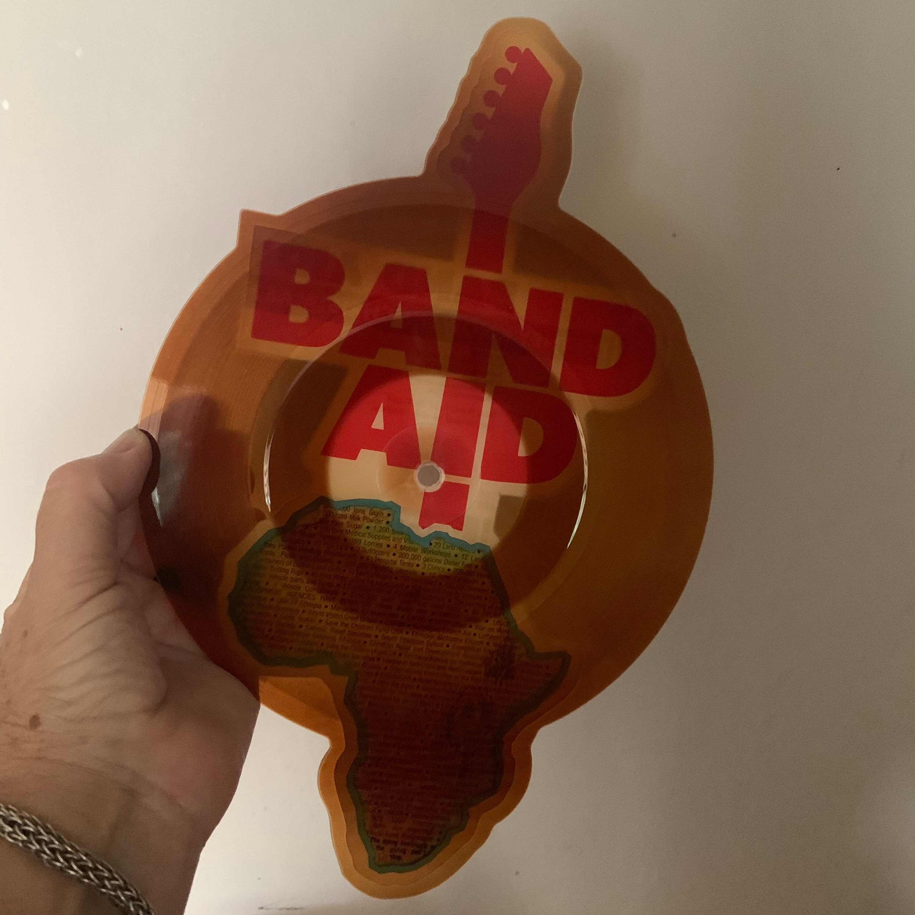 Band Aid Picture Disc / 1984 Band Aid Original Disc - Etsy