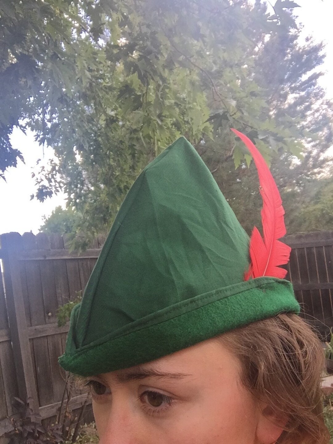Green Robin Hood / Peter Pan Hat - Etsy