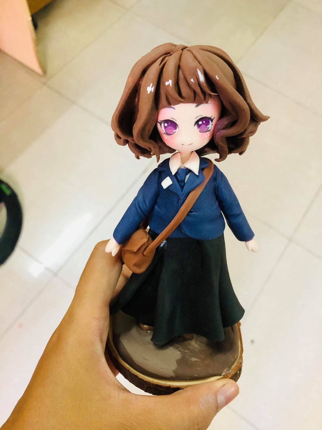 Custom Clay Figure, Custom Anime Figurines, Character Handmade Figures ...