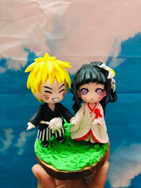 Anime Character Wedding Cake Topper