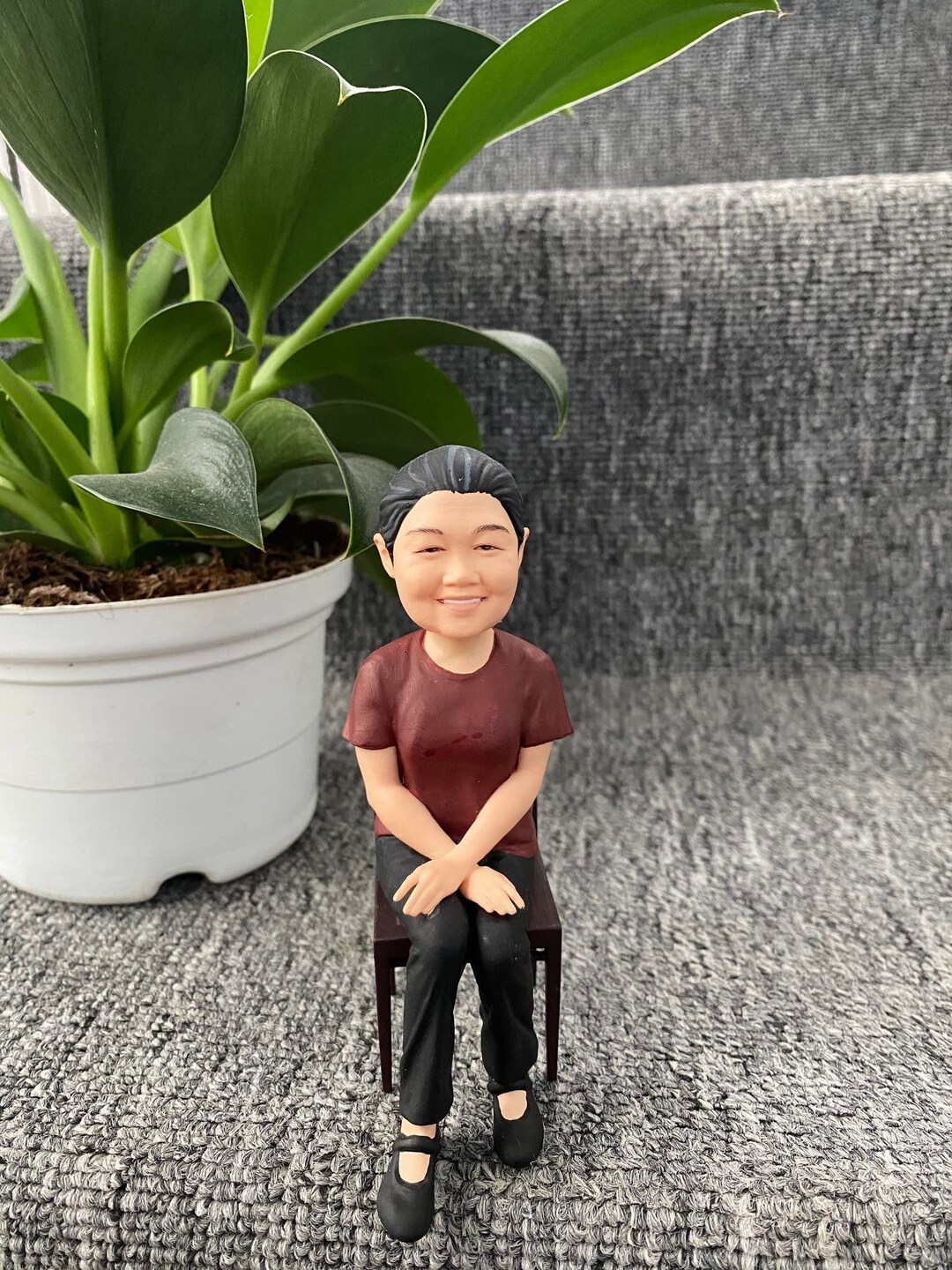 Custom Bobble Head Figurine, Personalized Birthday Bobble Head Gift ...