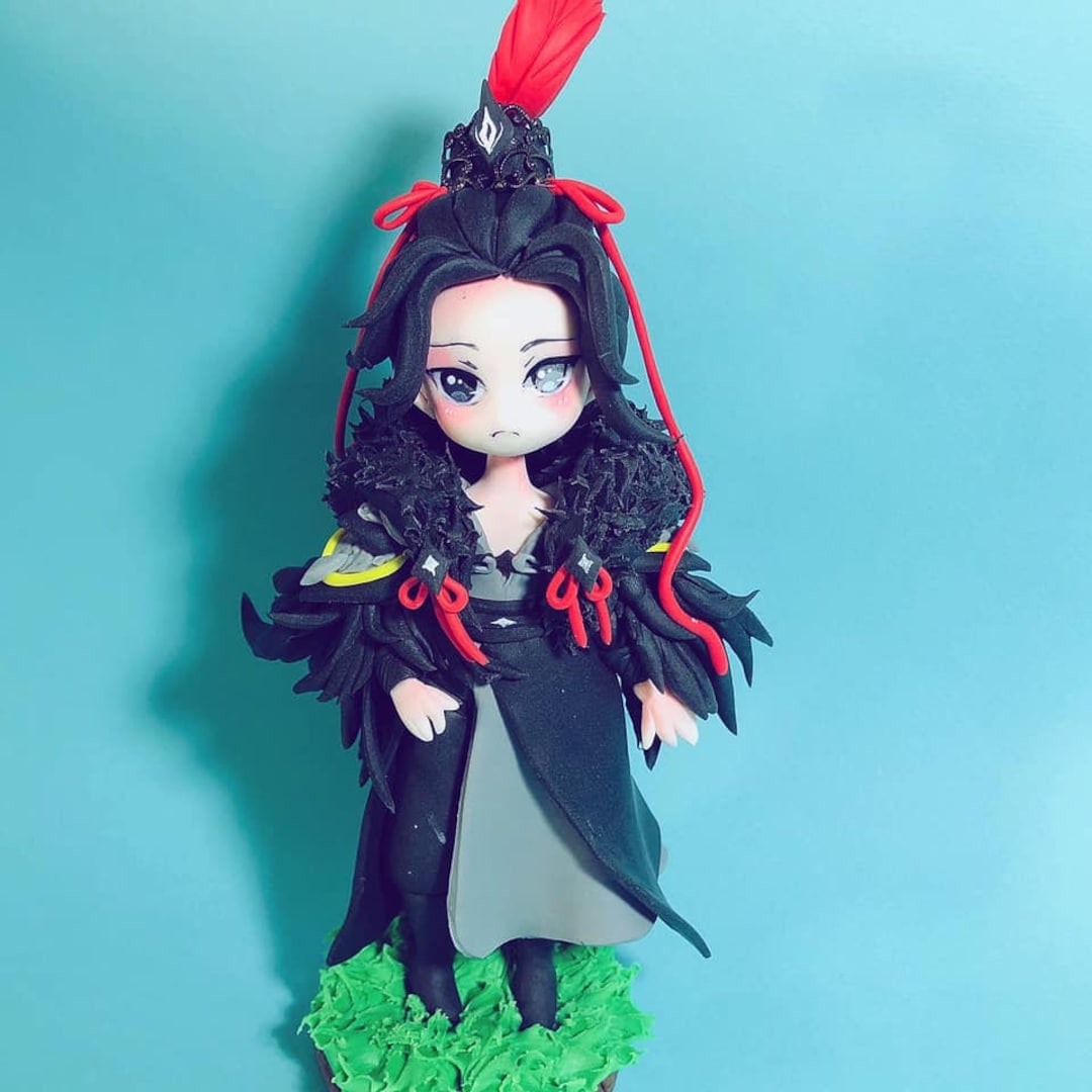 Custom Clay Figure, Custom Anime Figurines, Character Handmade Figures ...