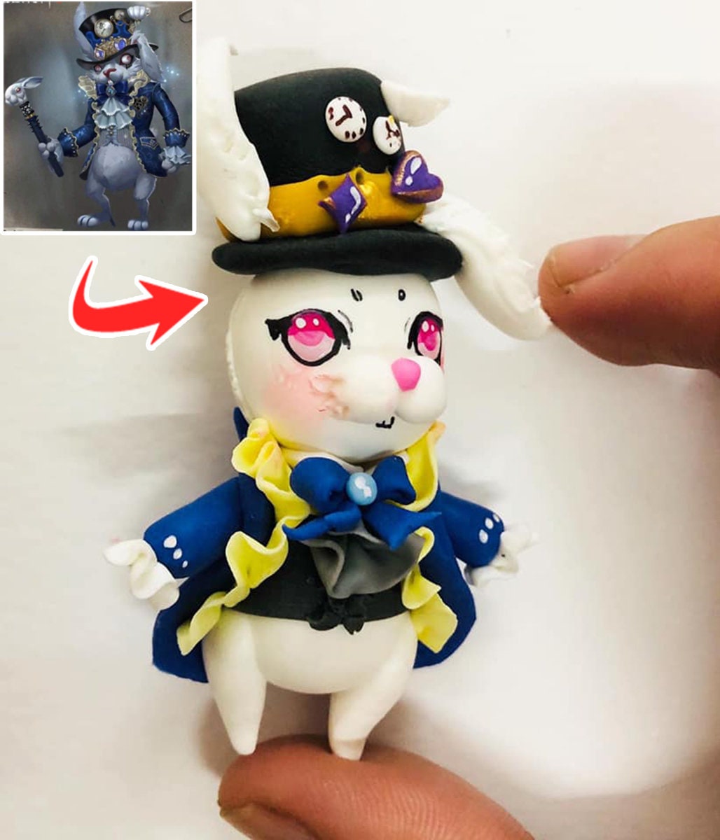 Custom Clay Figure, Custom Anime Figurines, Character Handmade Figures ...