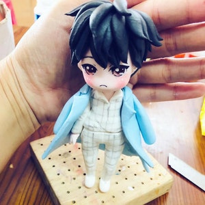 Custom Clay Figure, Custom Anime Figurines, Character Handmade Figures ...