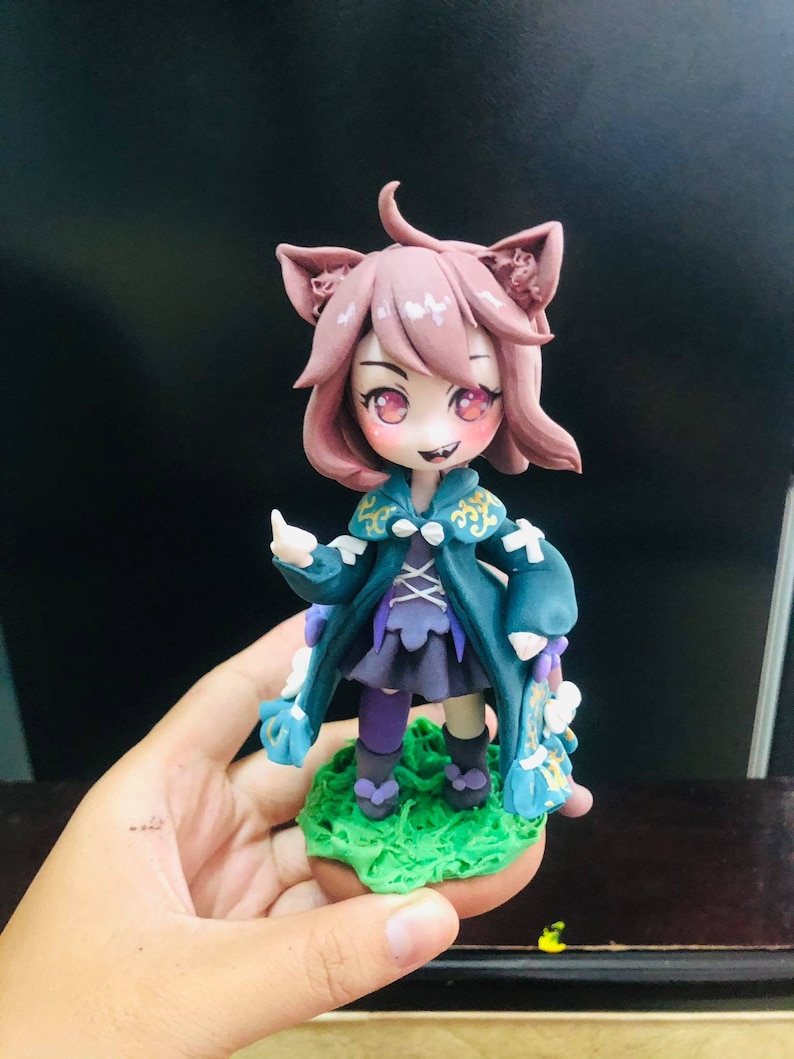 Custom Clay Figure Custom Anime Figurines Character Handmade - Etsy