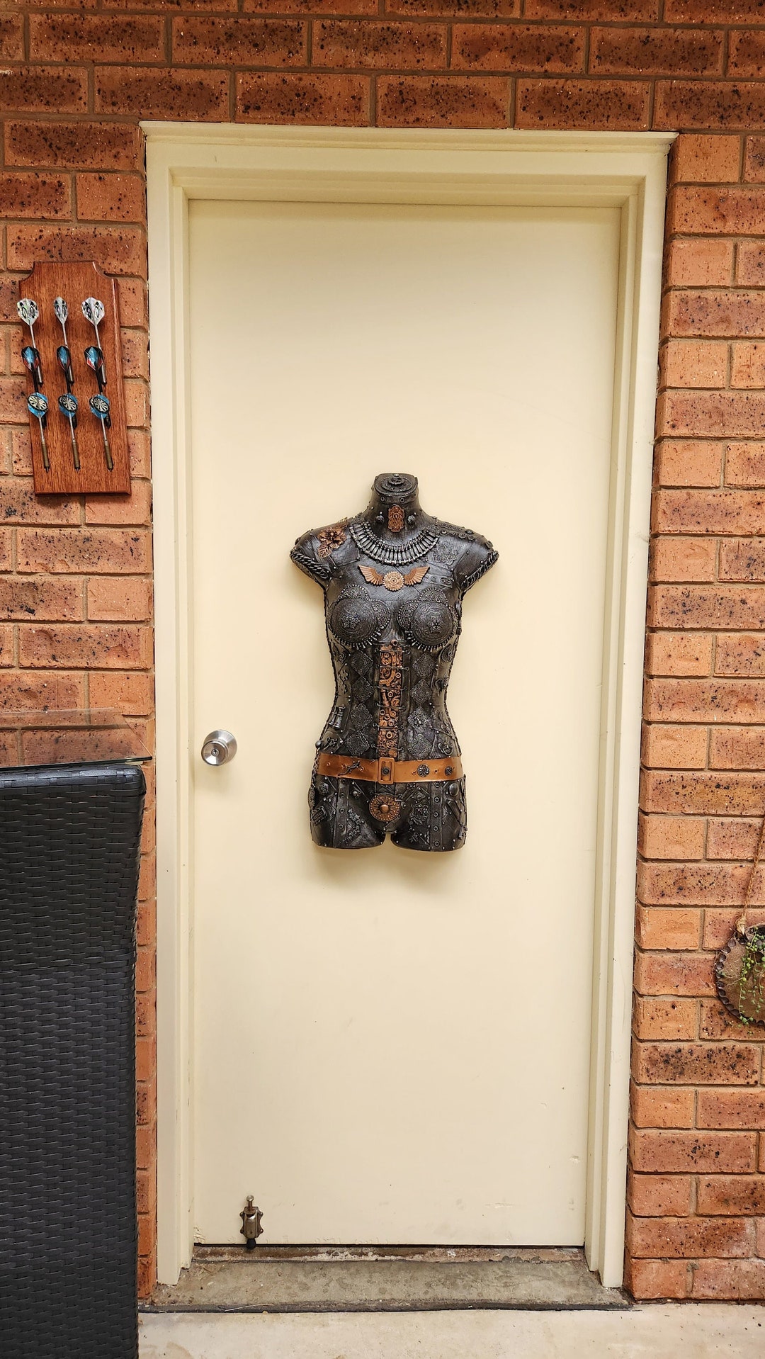Steampunk Mannequin mixed Media Mannequin Steampunk Assemblage ...