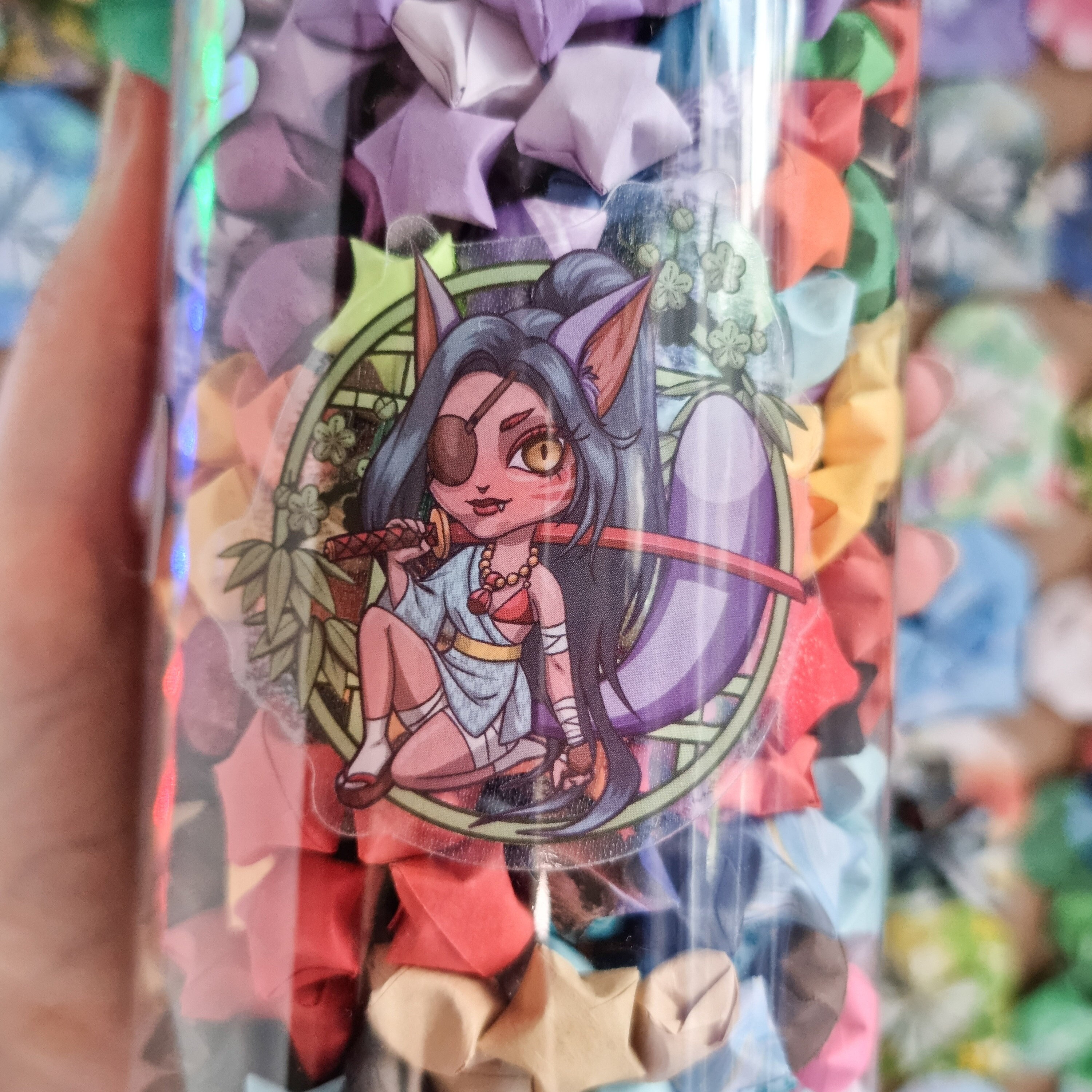 Fox Demon Vinyl Sticker - Etsy