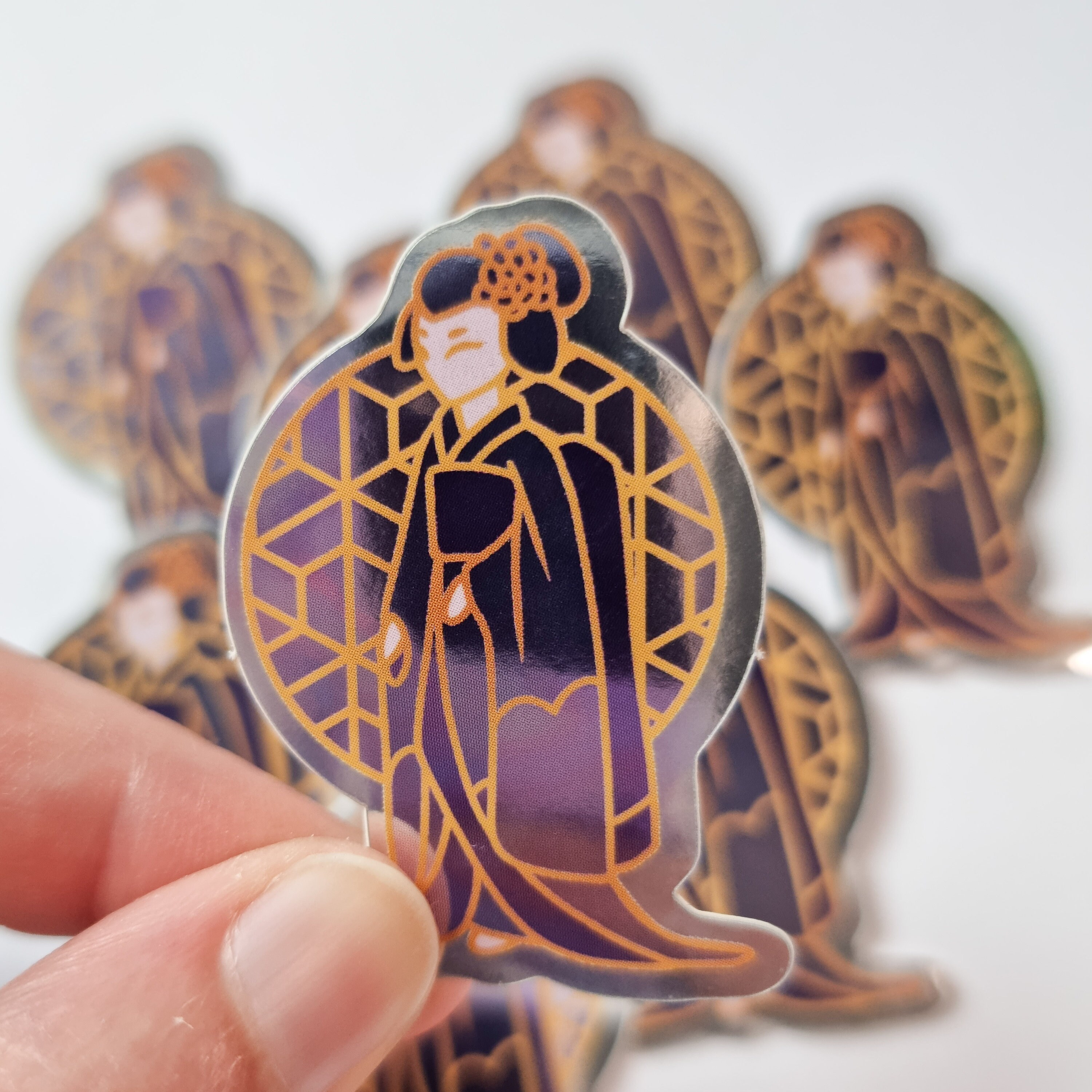 Shiny Geisha Stickers - Etsy