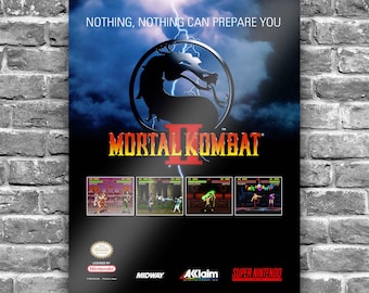 Nes Mortal Kombat - Etsy