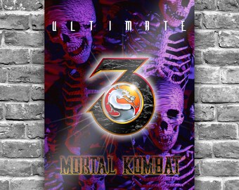 Mortal Kombat Arcade Poster - Etsy