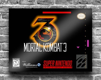Mortal Kombat 3 Poster - Etsy
