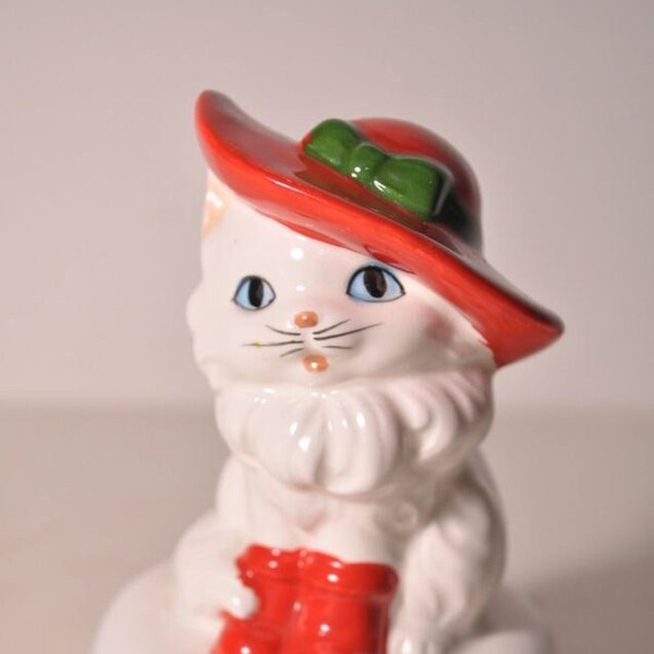 Lefton China Cat Figurines - Etsy