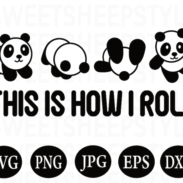 This is How I Roll Svg - Etsy