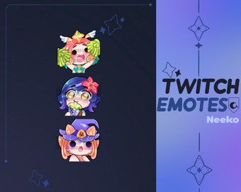 Neeko Twitch Emote - Etsy