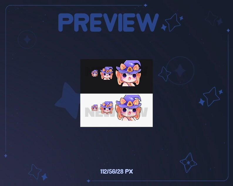 Neeko Bewitching Twitch Emote / Twitch Badge / Cute / Witch / Halloween ...