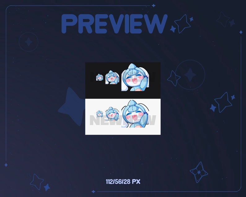 Cute Cinnamon Roll Dino Emote / Twitch Emote / Twitch Badge / Mymelo ...
