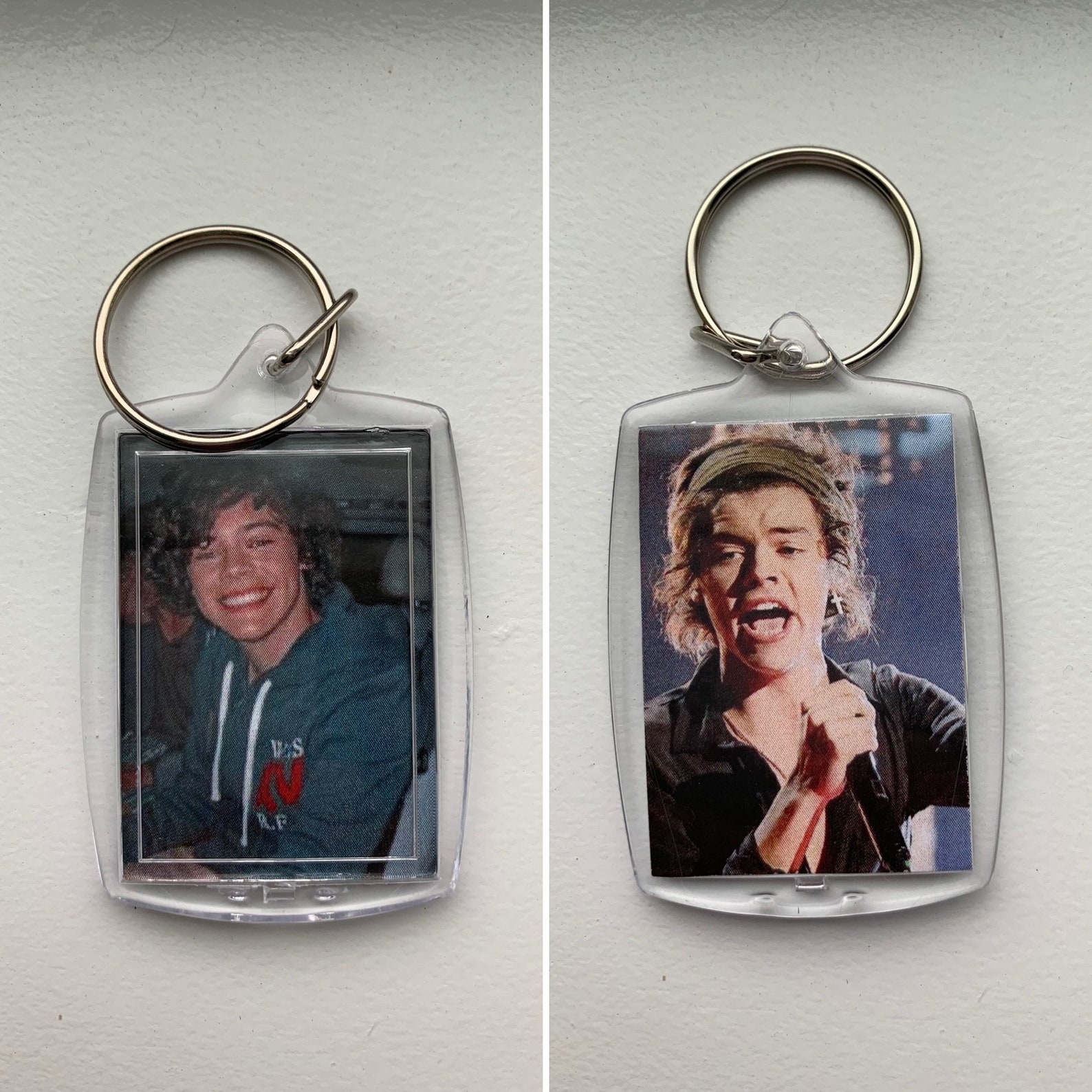 Harry Styles and One Direction Double Sided Key Chains 4 by | Etsy