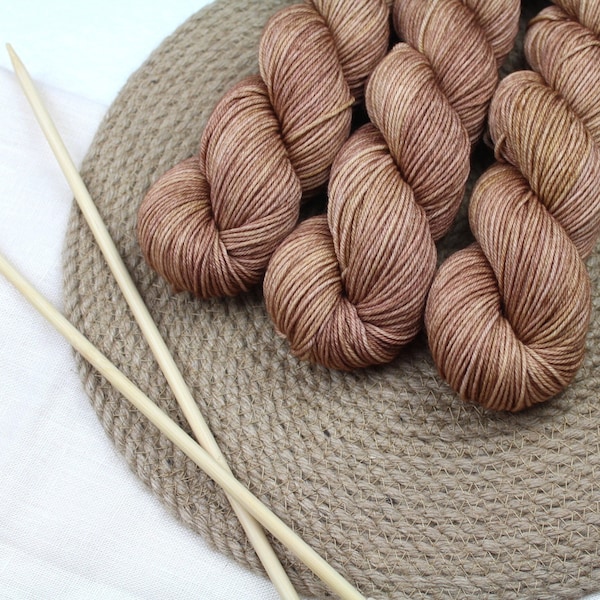 Light Brown Yarn - Etsy