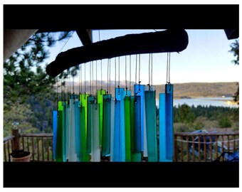 Rainbow Wind Chime | Etsy