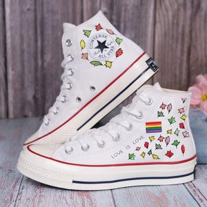 Heartstopper Converse, Bookish Inspired Converse, Nick & Charlie ...