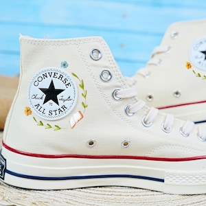 Embroidered Converse, Embroidered Bookish Converse, Just One More ...