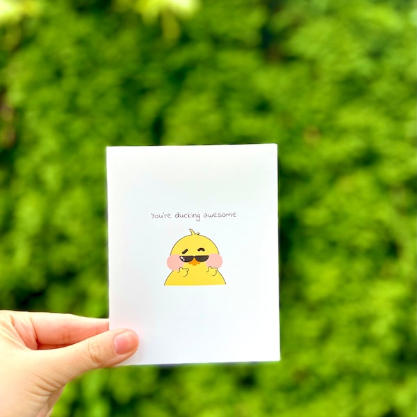 Good Luck Duck - Etsy