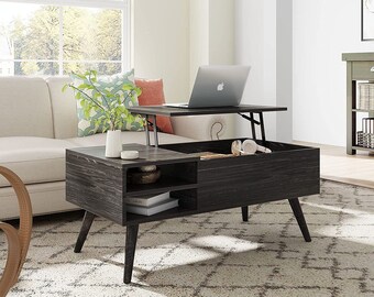Lift Top Coffee Table With Storage - Etsy