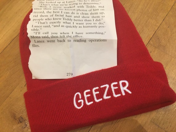 Red Geezer Ultra Running gorro de gorro sombrero | Etsy