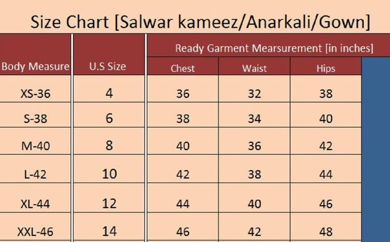 Readymade Pakistani Style Salwar Kameez Suitsbollywood Style - Etsy