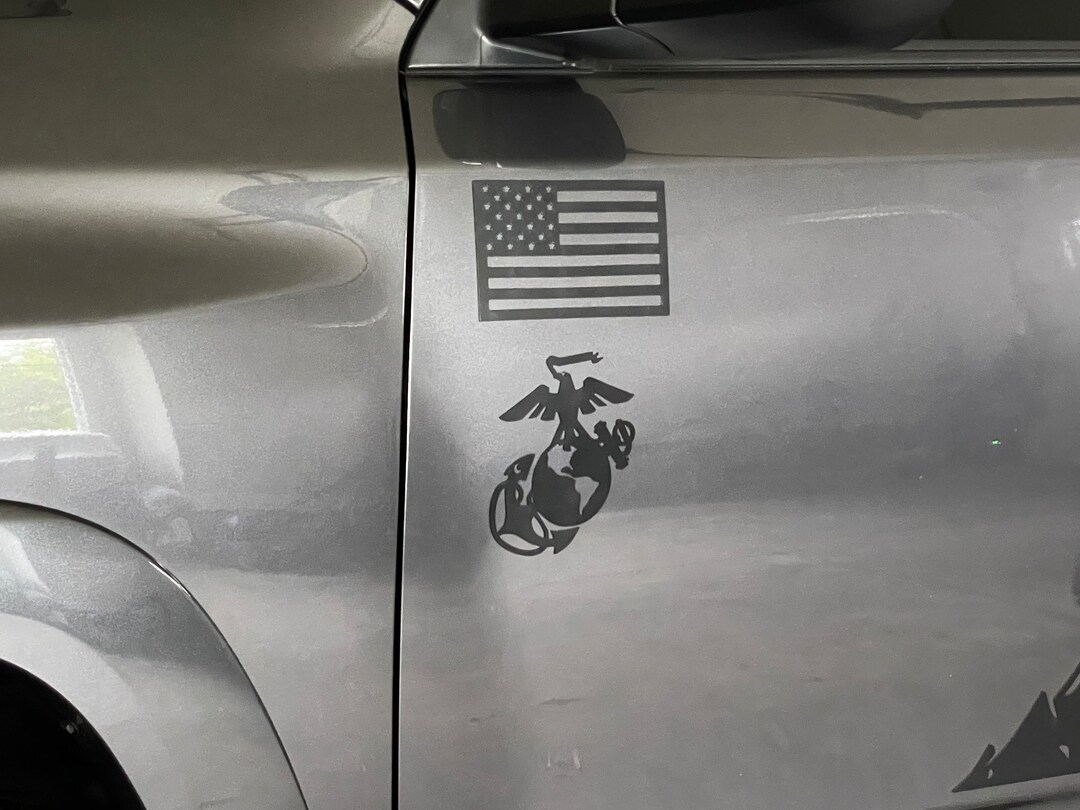 Set of 2, US Marine CORPS Magnet, USMC, Truck Magnet Set, Official ...