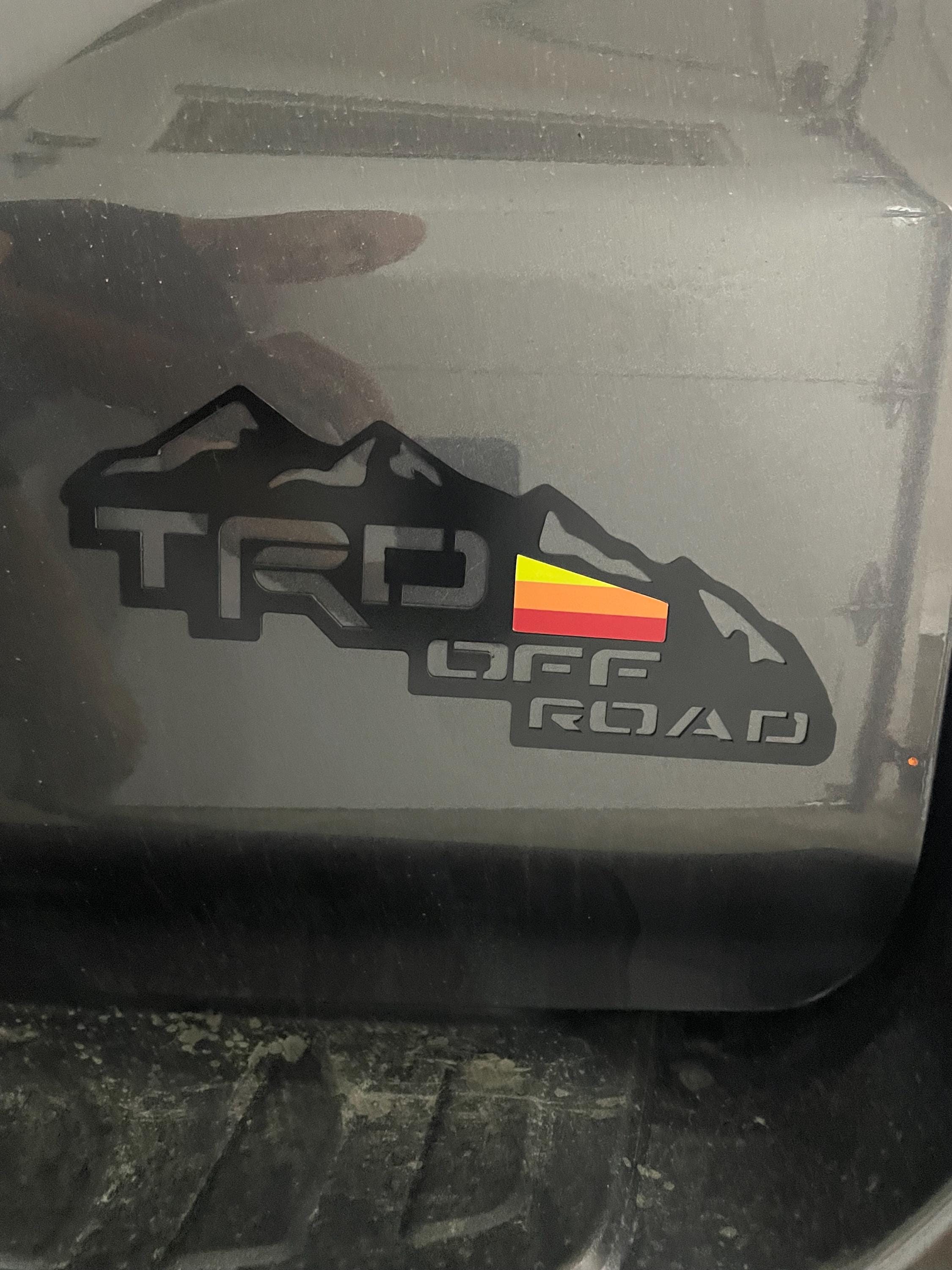 Sixth and Fourth Gen 4runner TRD Offroad Magnet Set: Retro Mountain ...