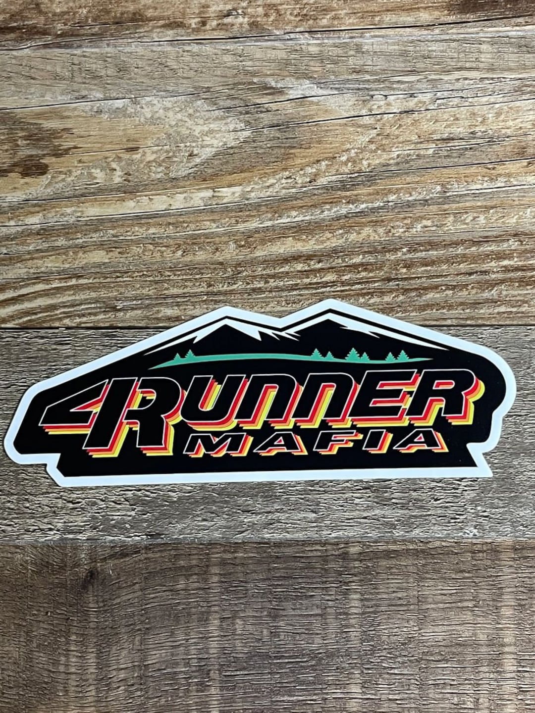 4runner Mafia Decal: Laminated Toyota SUV Sticker - Etsy