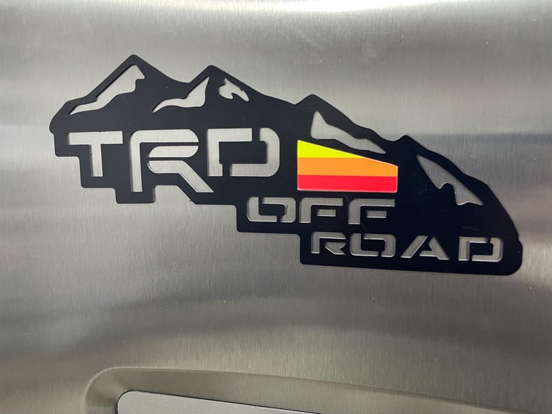 Sixth and Fourth Gen 4runner TRD Offroad Magnet Set: Retro Mountain ...